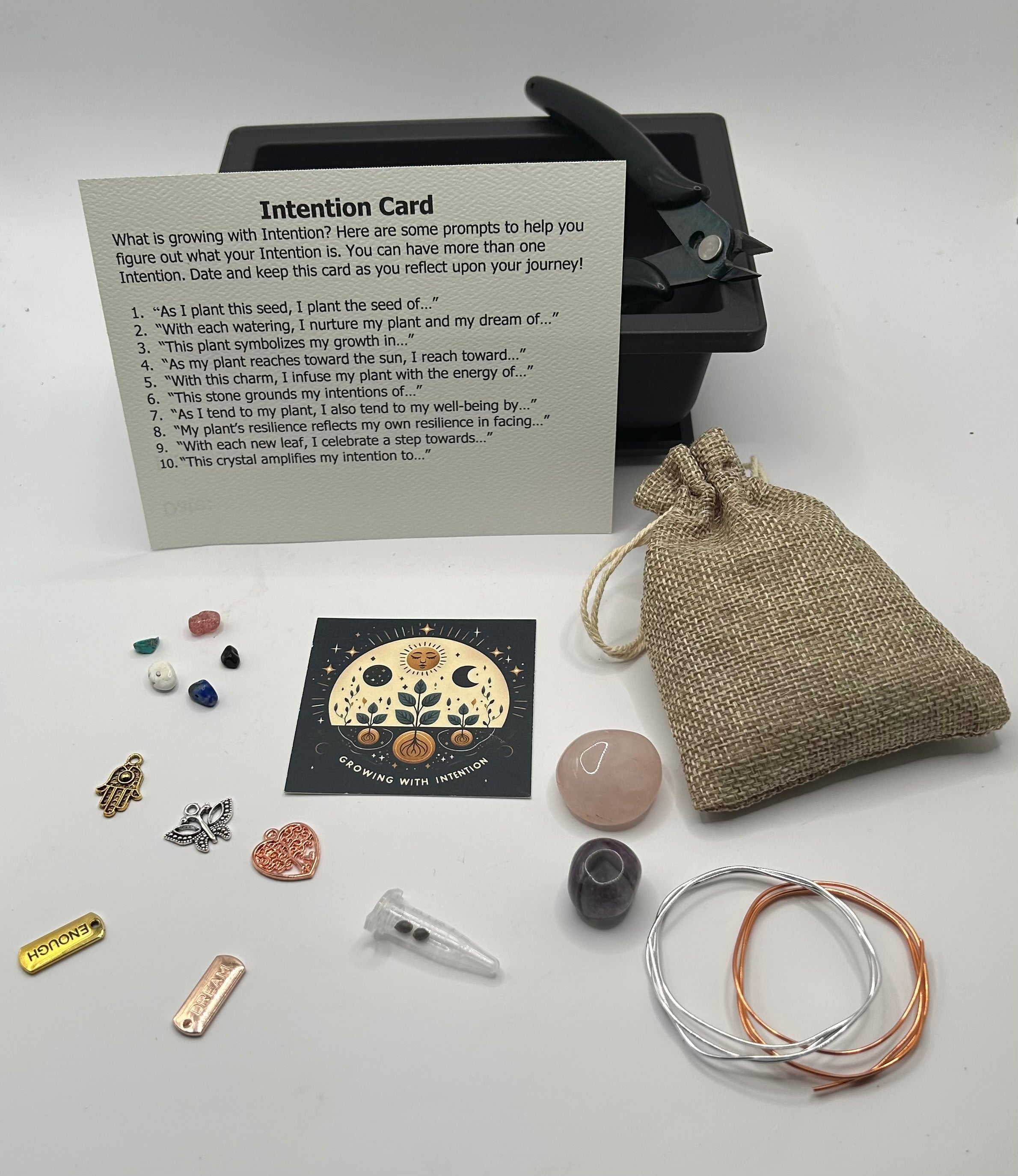 Grow Your Intention Hemp Bonsai Kit – Growing with Intention